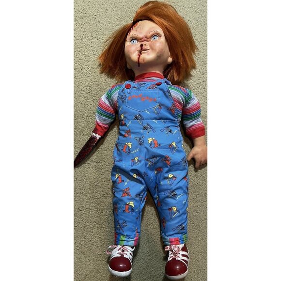Toys | New 32 Chucky Doll Childs Play 2 Life Size Bloody Knife Hand ...